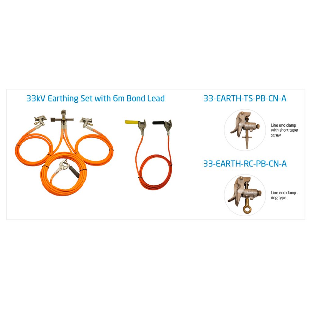 33kV Portable Earthing Sets - Horizon Utility Supplies Ltd