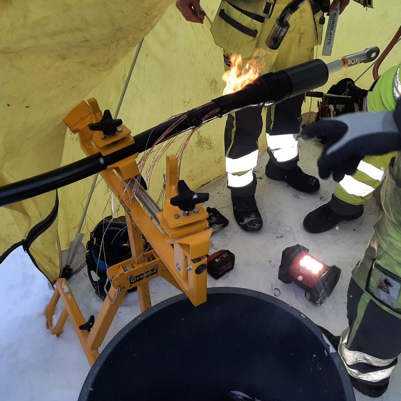 Vicera Cable Jointer Stands - Horizon Utility Supplies Ltd